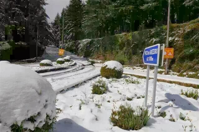 First winter snow - Madeira Island News Blog