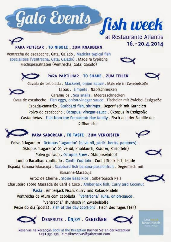 Fish week at Galo Resort - Madeira Island News Blog