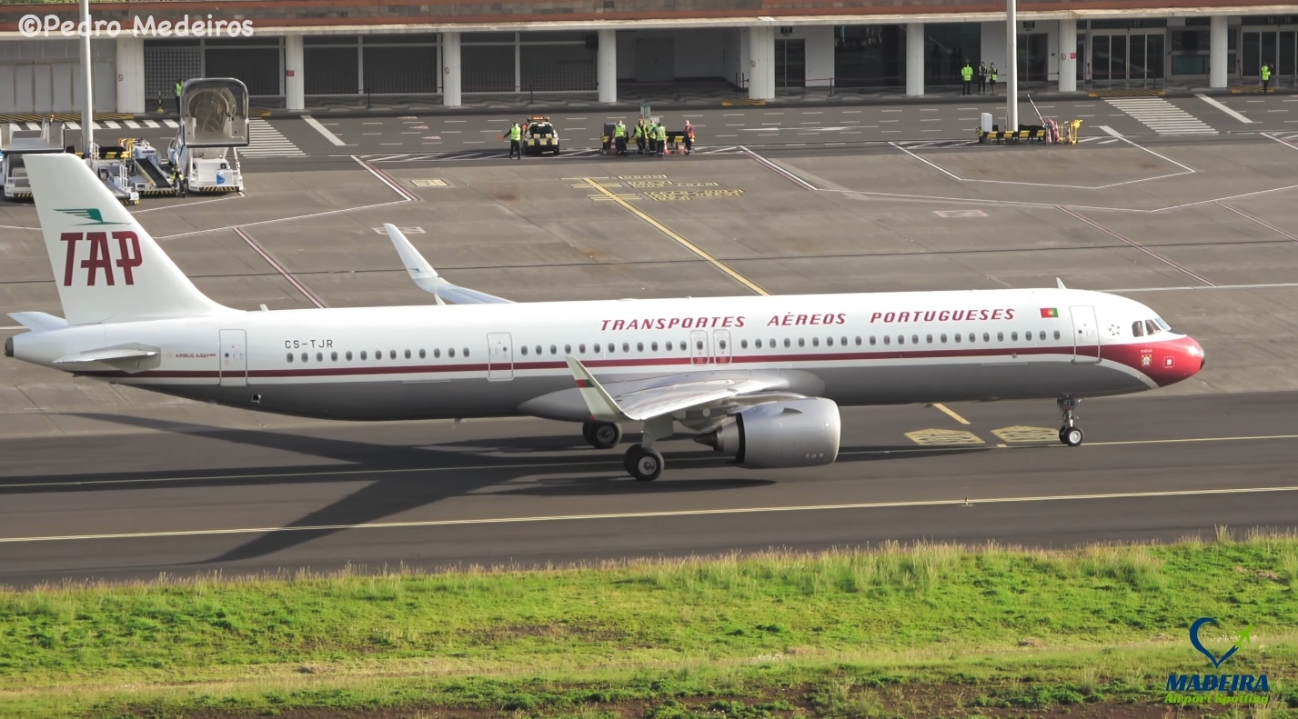 TAP A321NX RETRO LIVERY FIRST TIME IN MADEIRA - Madeira Island News Blog